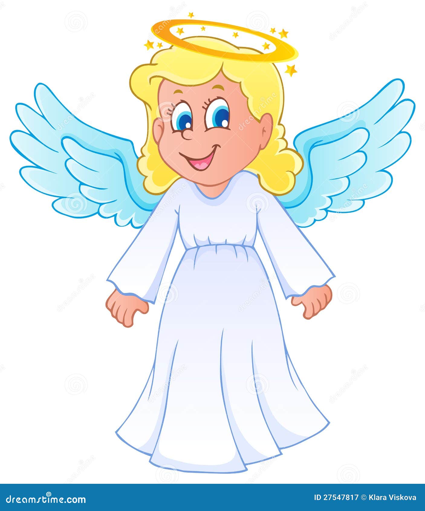 Immagine con l'angelo 1 illustrazione vettoriale. Illustrazione di ...
