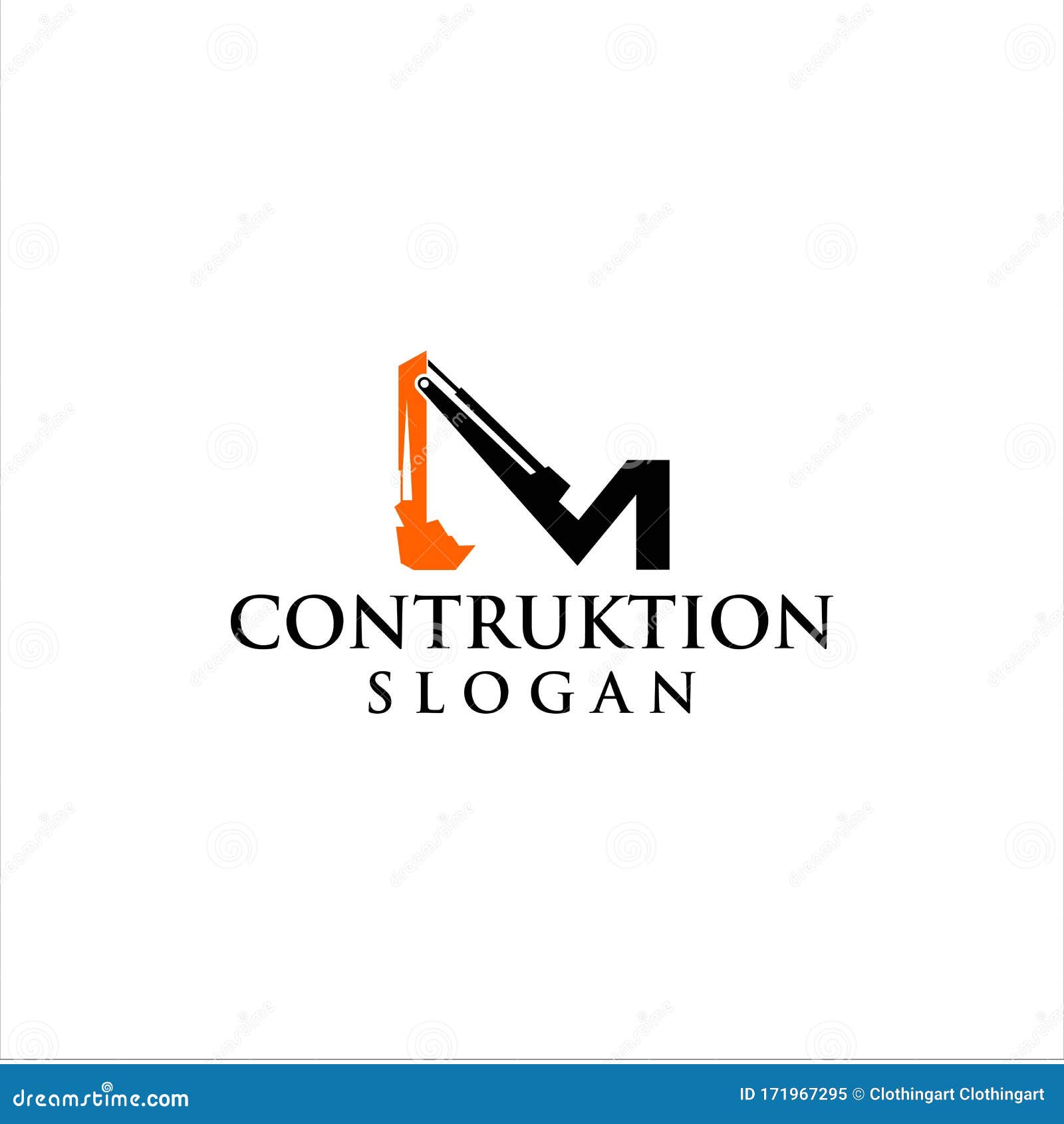 Immagine Del Logo Vettoriale Di Scavi Moderna Illustrazione Vettoriale ...