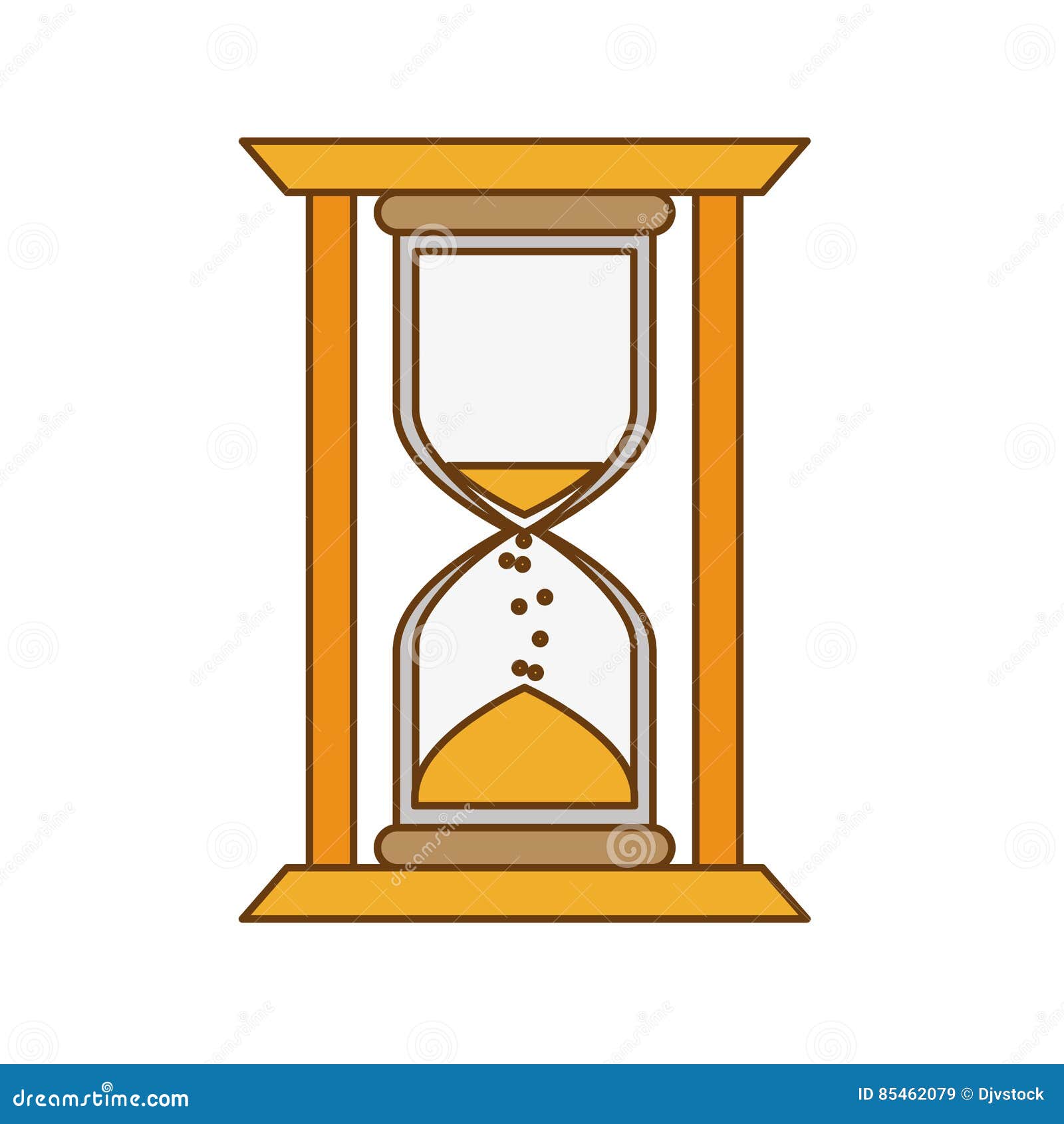 Immagine Dell'icona Della Clessidra Illustrazione di Stock ...