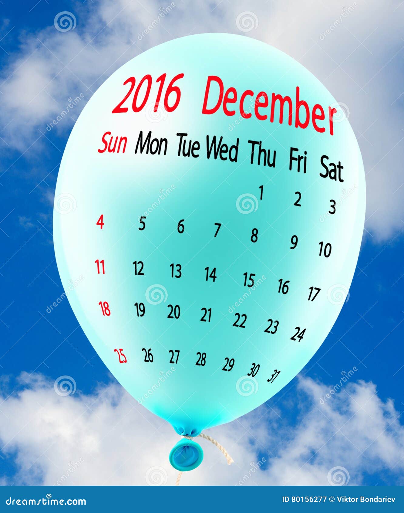 Immagine Della Fine Del Calendario Su Dicembre 2016 Immagine Stock ...