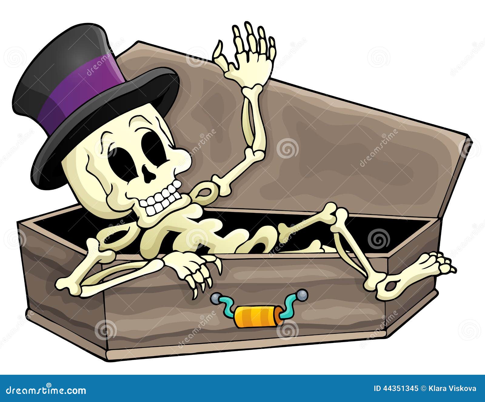 Immagine Di Scheletro 3 Di Tema Illustrazione Vettoriale ...