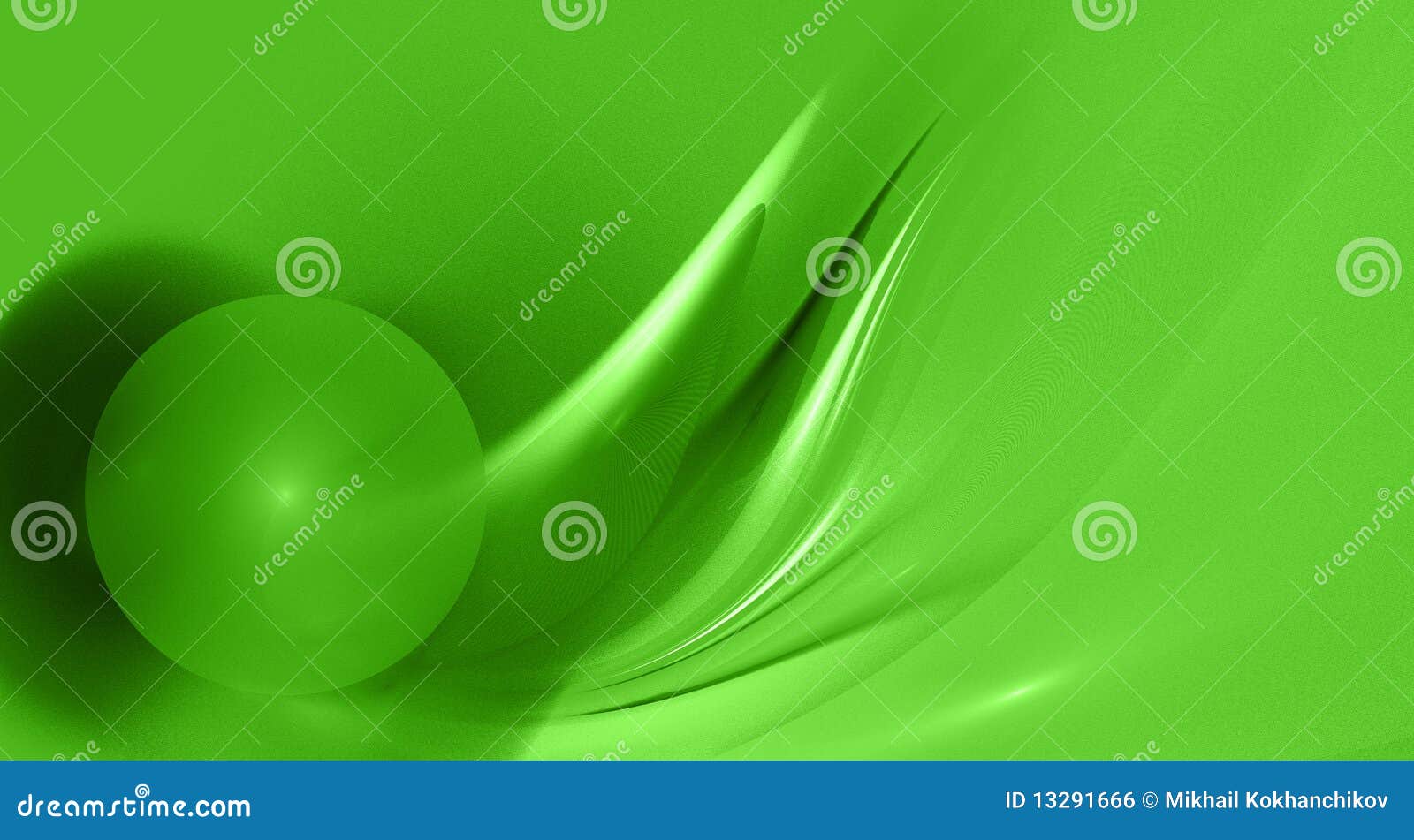 Immagine Verde Astratta Di Frattalo Illustrazione di Stock ...