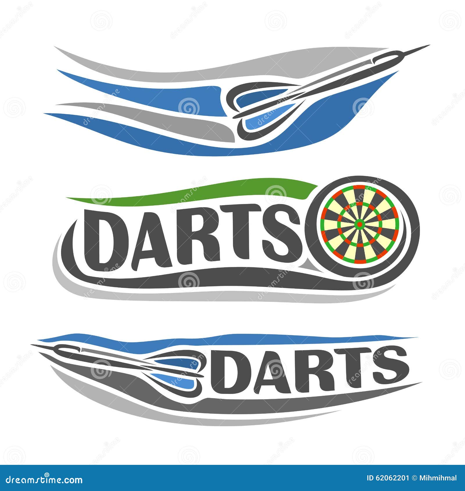 Immagini Sul Tema Dei Dardi Illustrazione Vettoriale - Illustrazione di ...