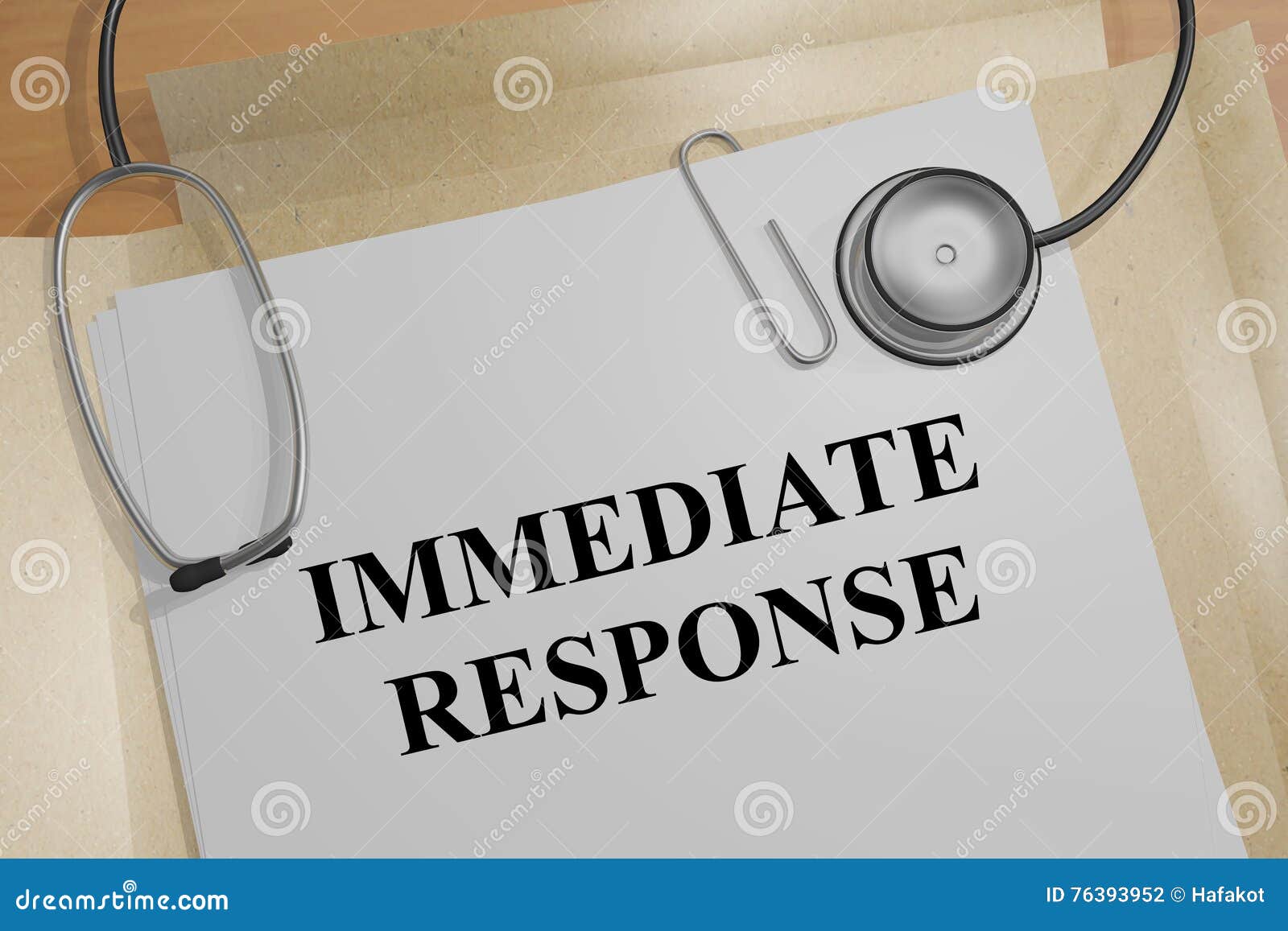 Immediate Response - Medical Concept Stock Illustration - Illustration ...