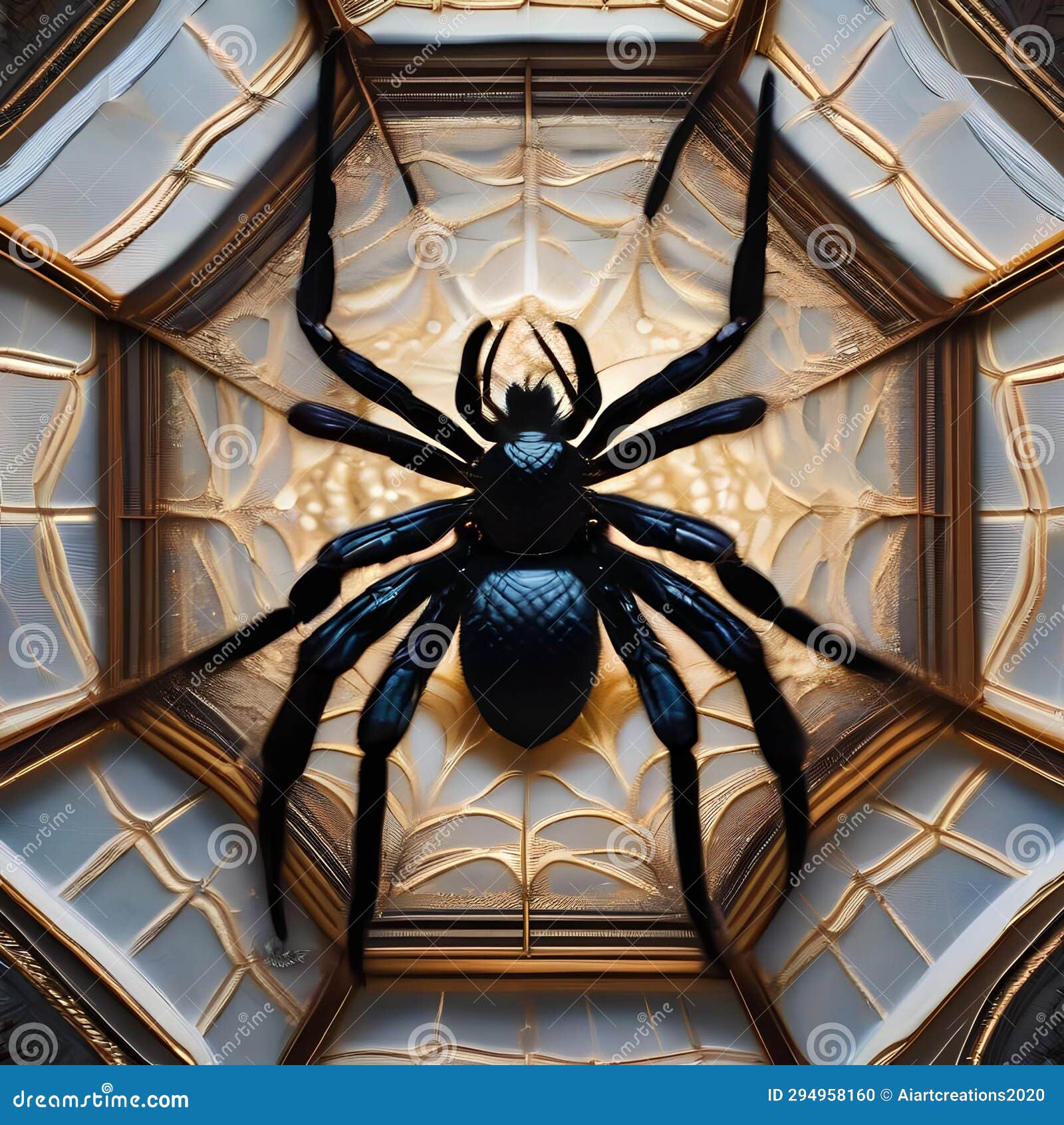 An Immense, Celestial Spider, Its Web Connecting the Galaxies in a ...