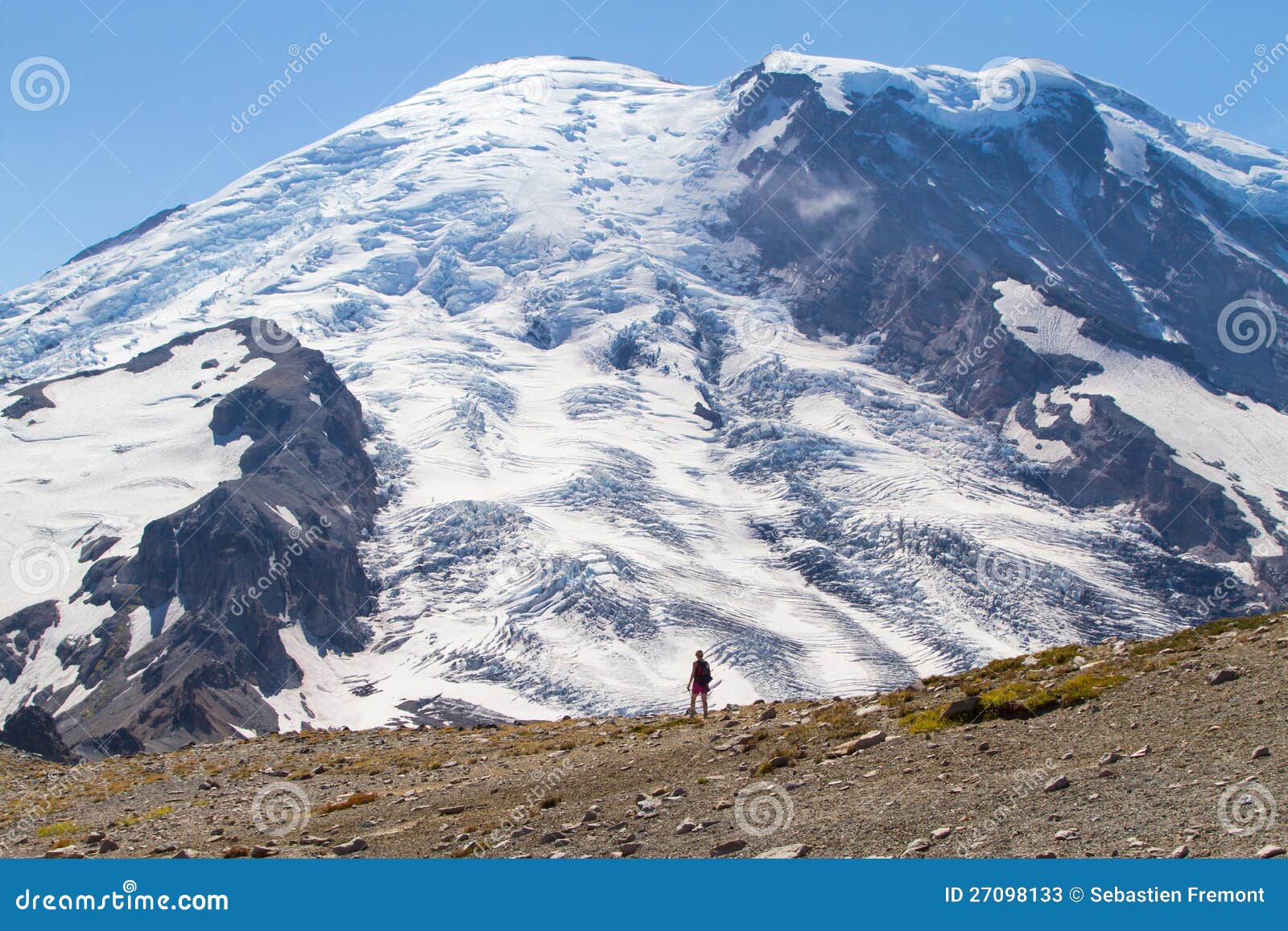 Immense glacier stock image. Image of elevation, formation - 27098133