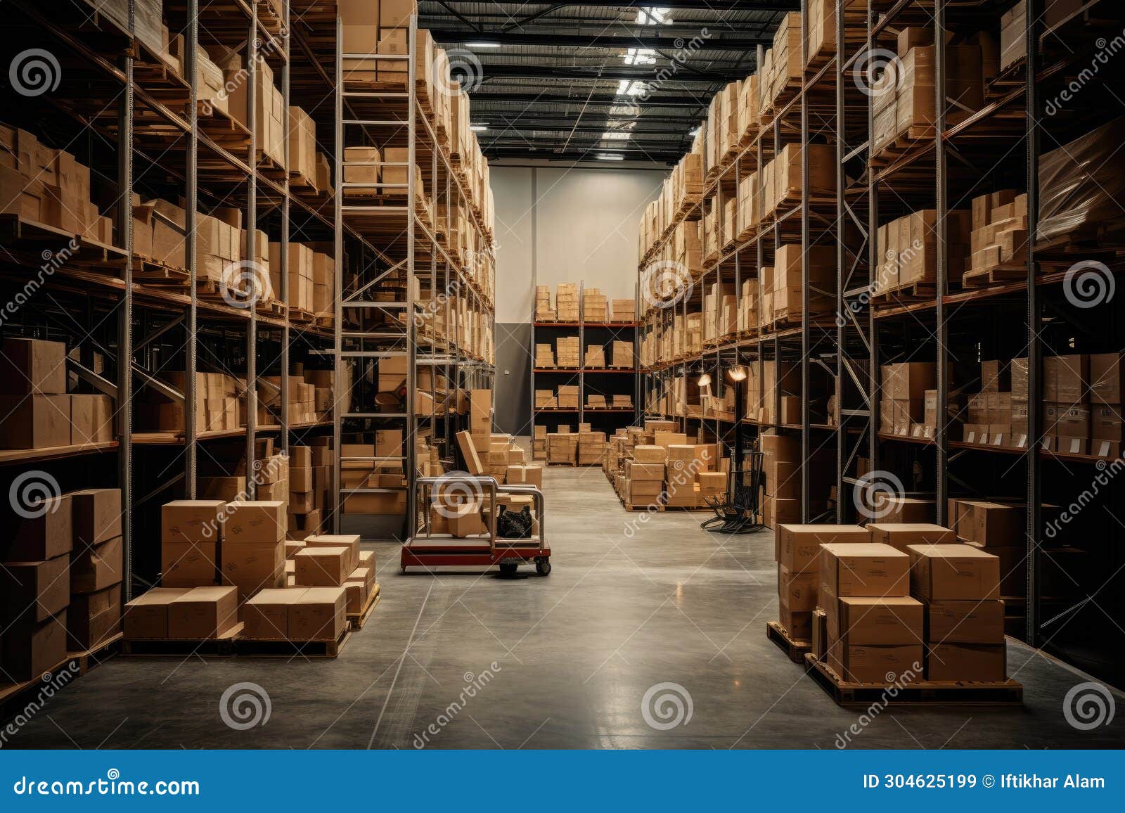 An Immense Storage Facility Filled To the Brim with a Multitude of ...