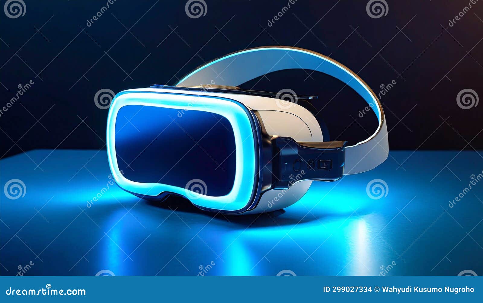 Immerse Elegance: Cutting-Edge Virtual Reality Headset Stock ...