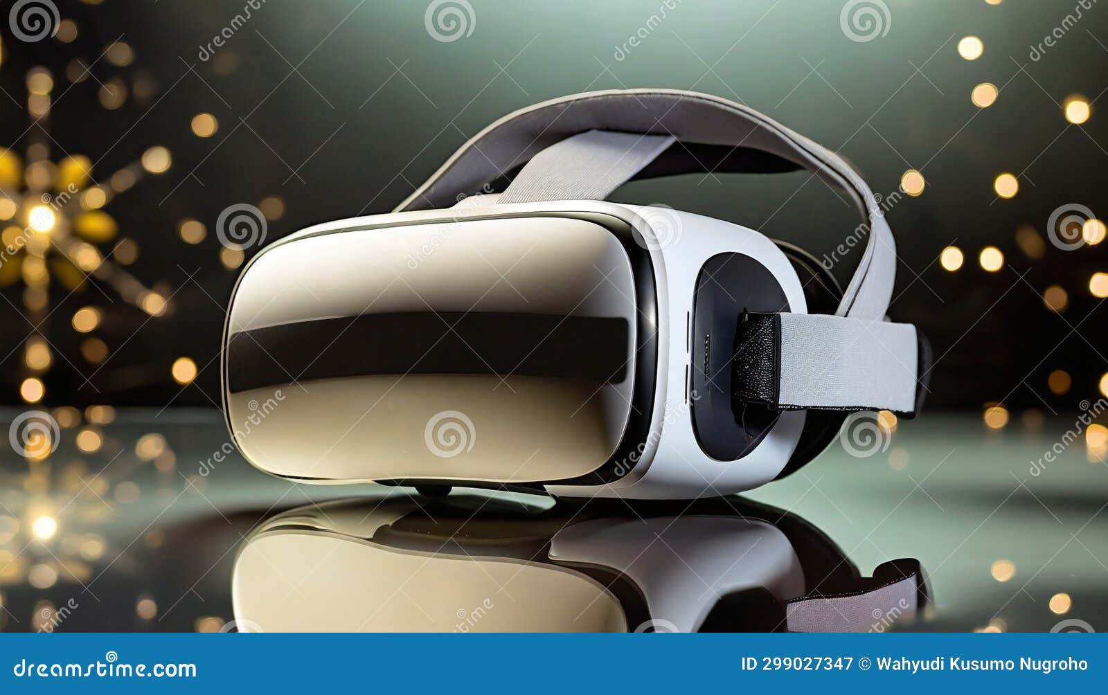 Immerse Elegance: Cutting-Edge Virtual Reality Headset Stock ...