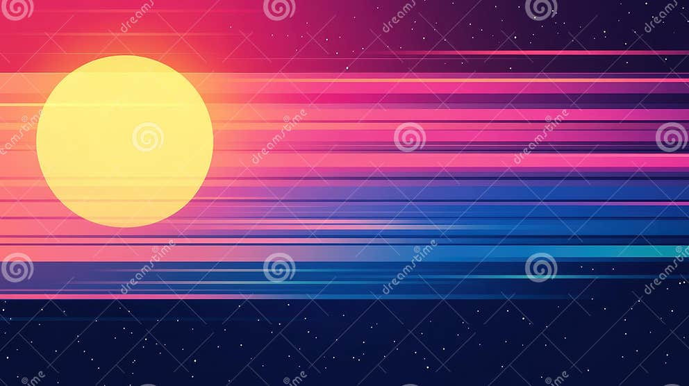 Immerse in a Sleek Vector Design with Glowing Light Effects Against a ...