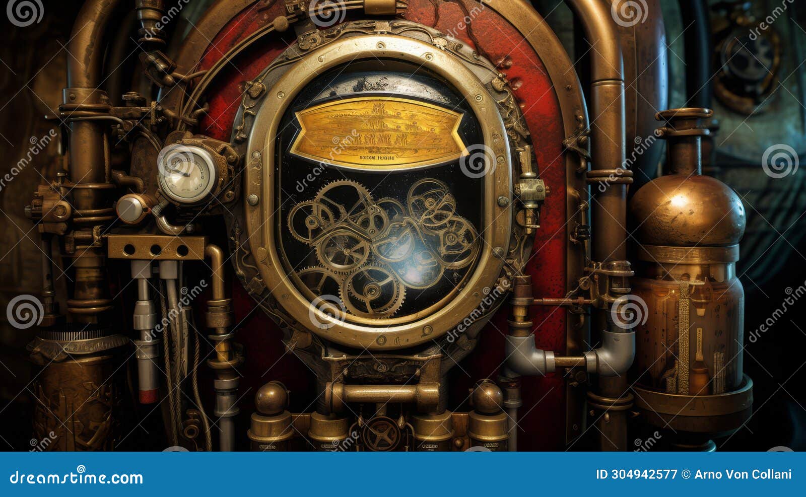 Cog Symphony: Enchanting Steampunk Machine Unleashing Mechanical ...
