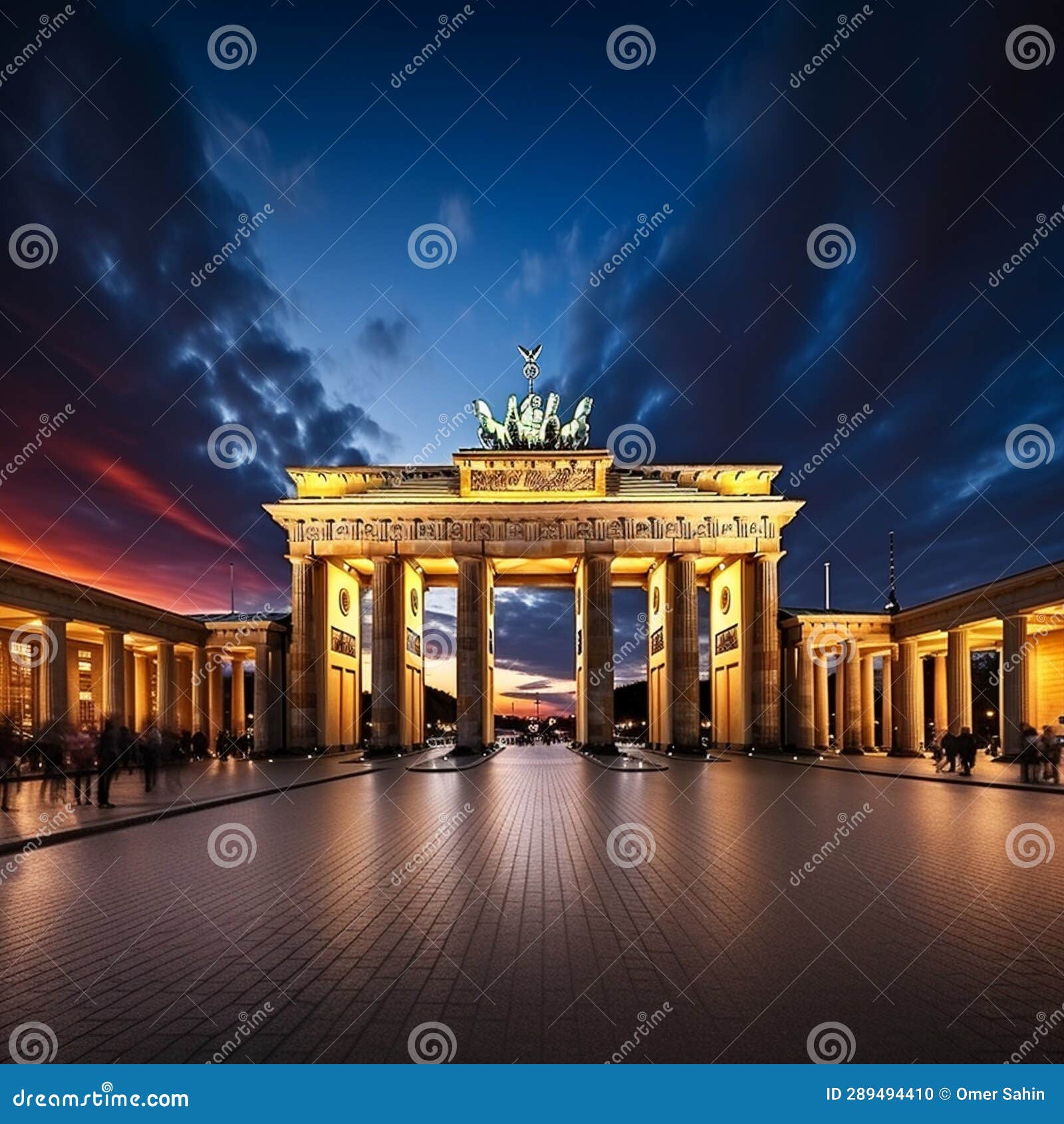 Sunset At Brandenburg Gate: A Neo-pop Iconography Desktop Wallpaper ... Sunset At Brandenburg Gate: A Neo-pop Iconography Desktop Wallpaper ...
