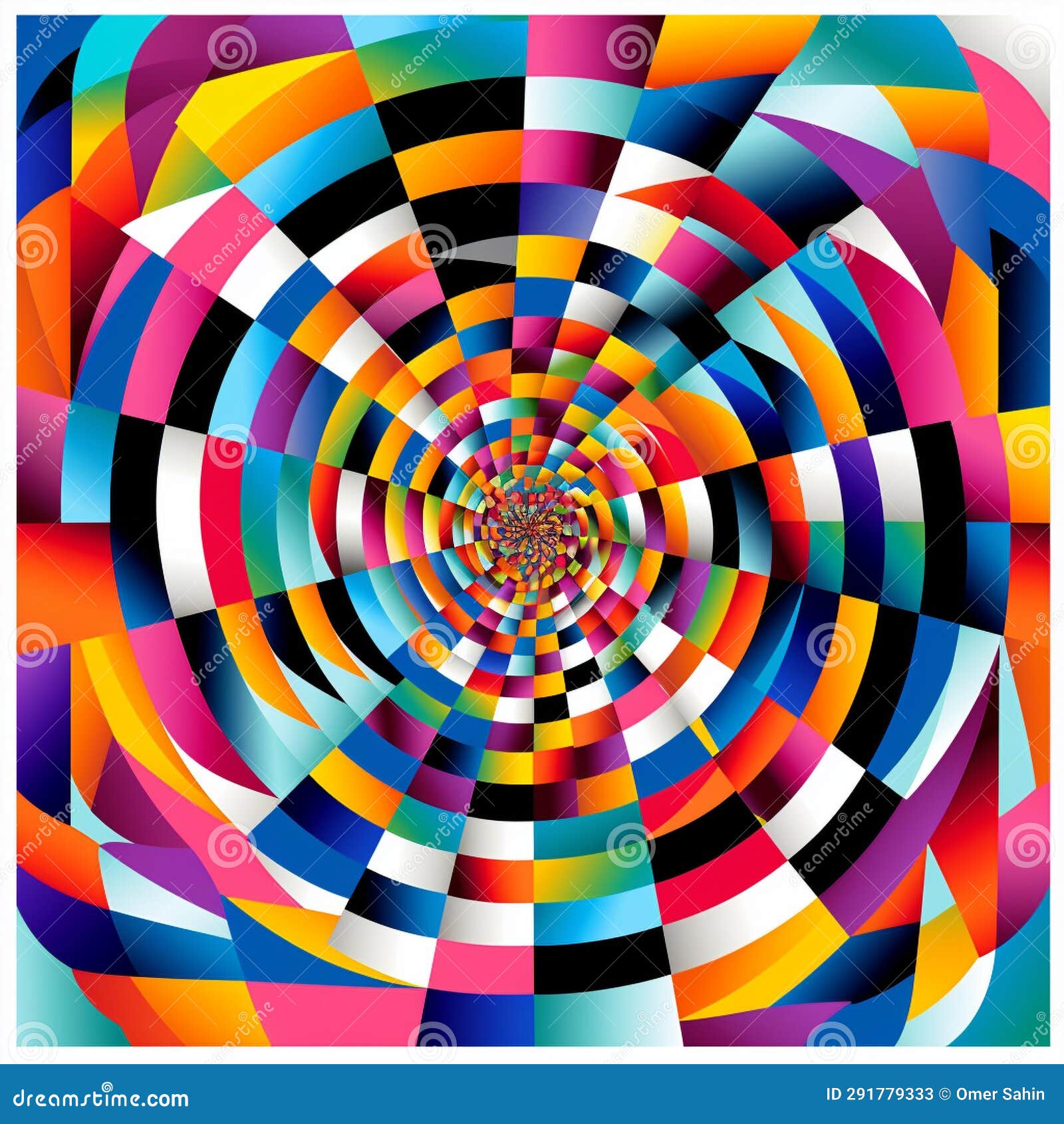 Dynamic Illusion: an Optical Illusion with a Dynamic Twist, Defying ...