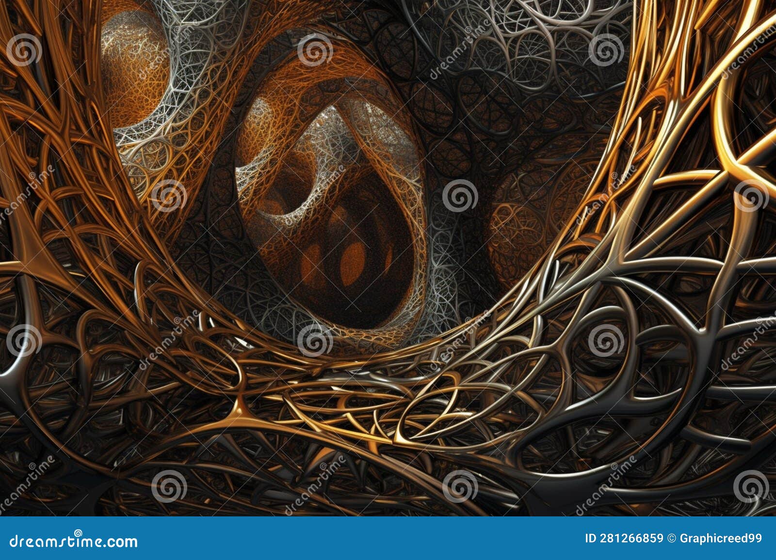 Ai Generative Fractal Art Background for Creative Design. Decoration ...