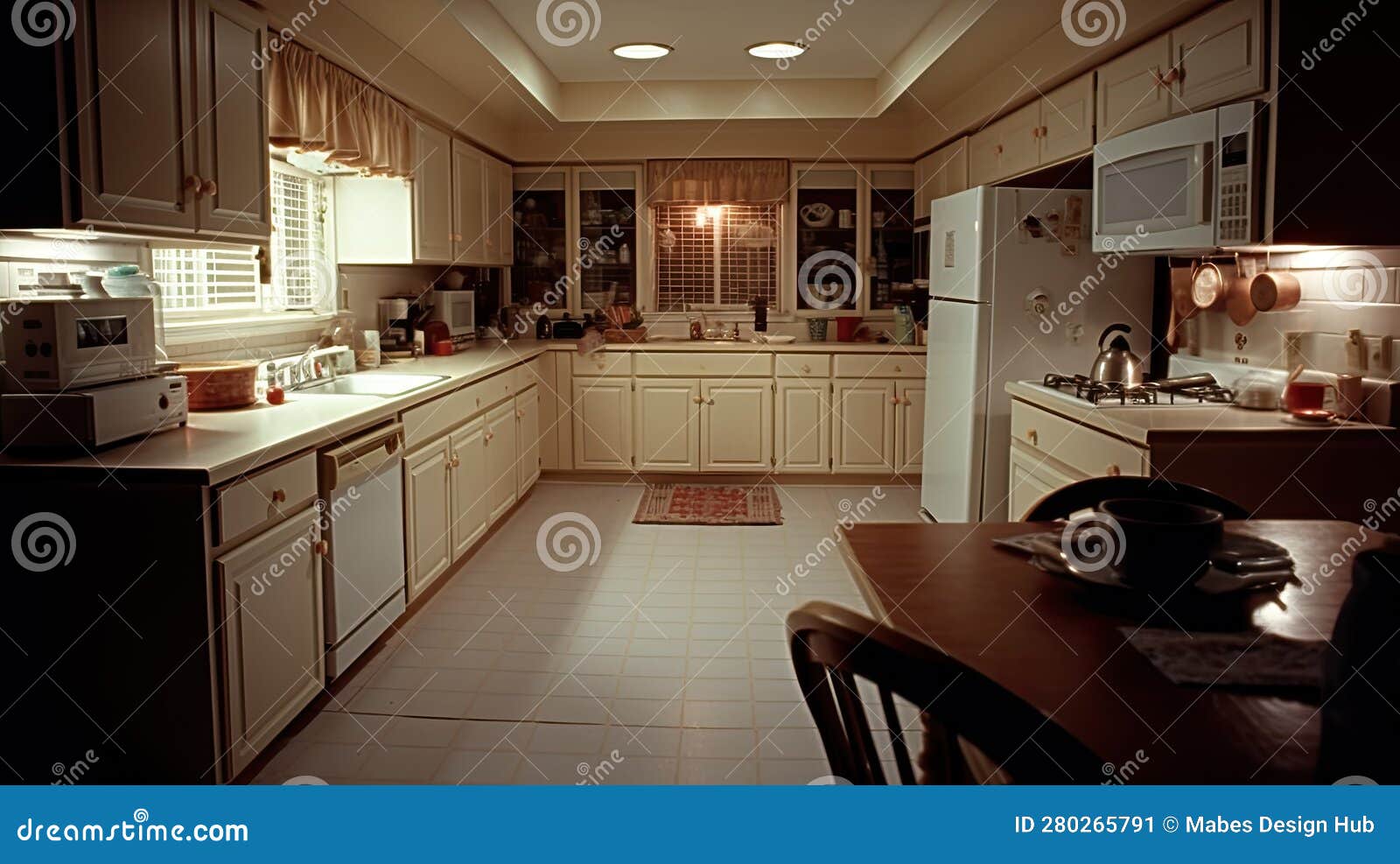 Capturing the Essence: Exploring the Blank Canvas of a 1990s Kitchen ...