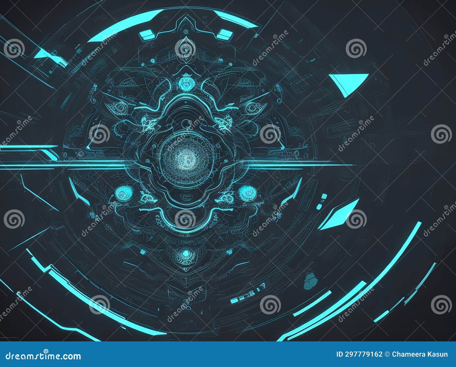 TechSculpt: Abstract Vector Art for Futuristic Inspiration Stock Photo ...