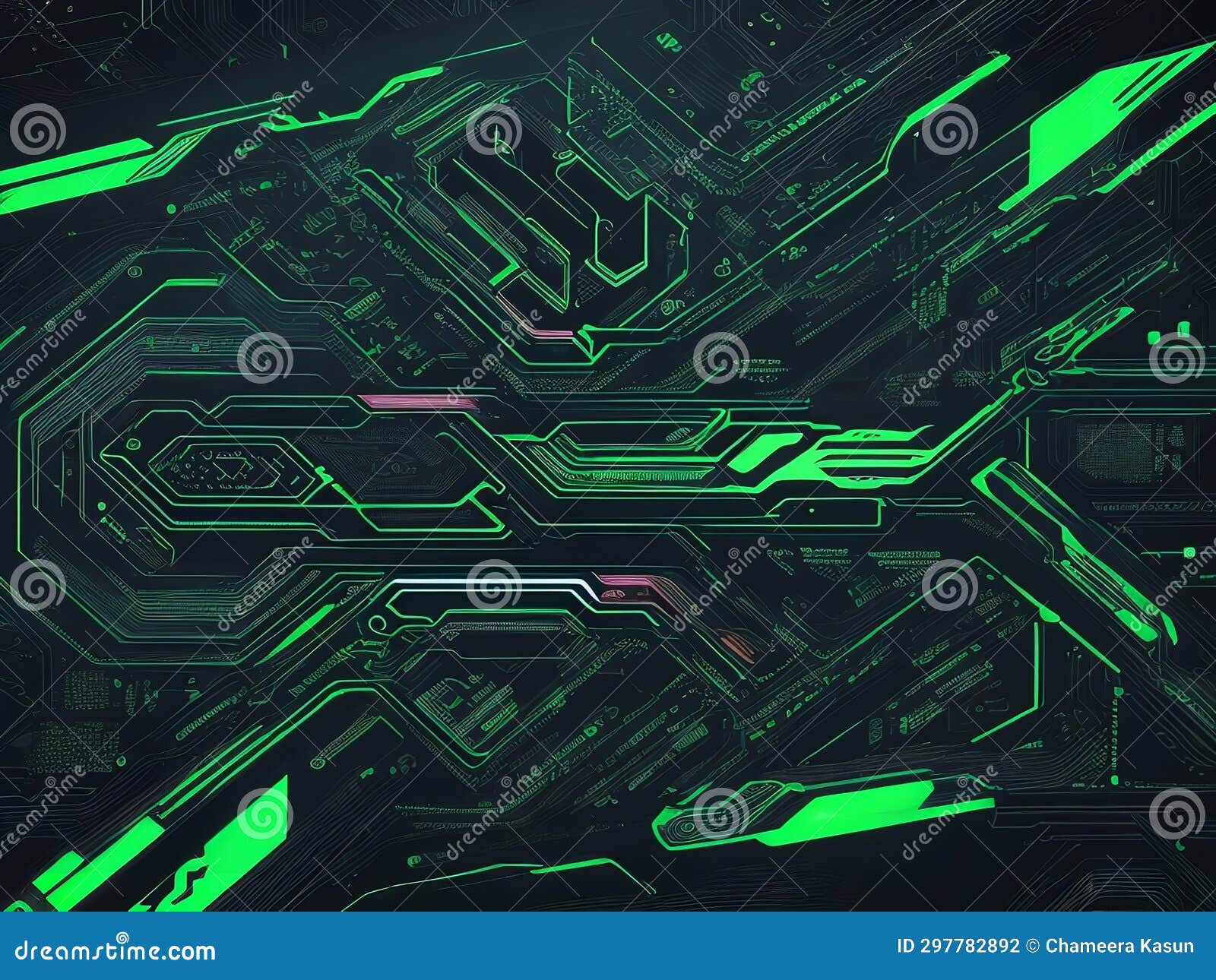 TechSculpt: Abstract Vector Art for Futuristic Inspiration Stock Photo ...