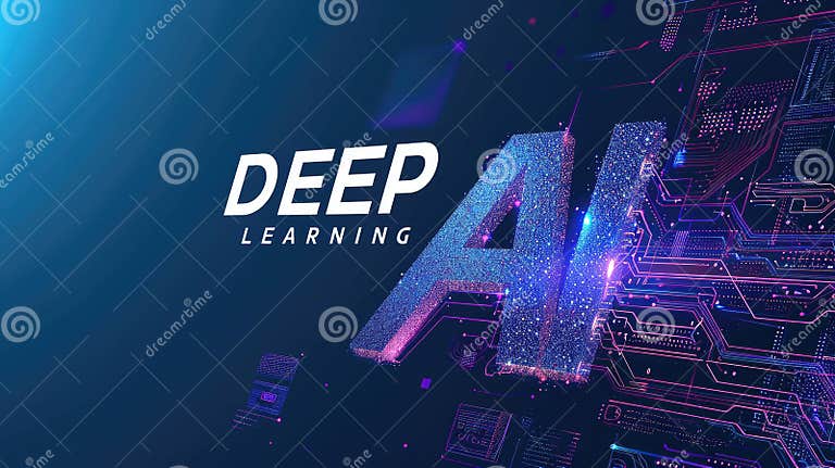 Algorithmic Symphony: AI, LLM, and Deep Learning in Concert Stock Photo ...