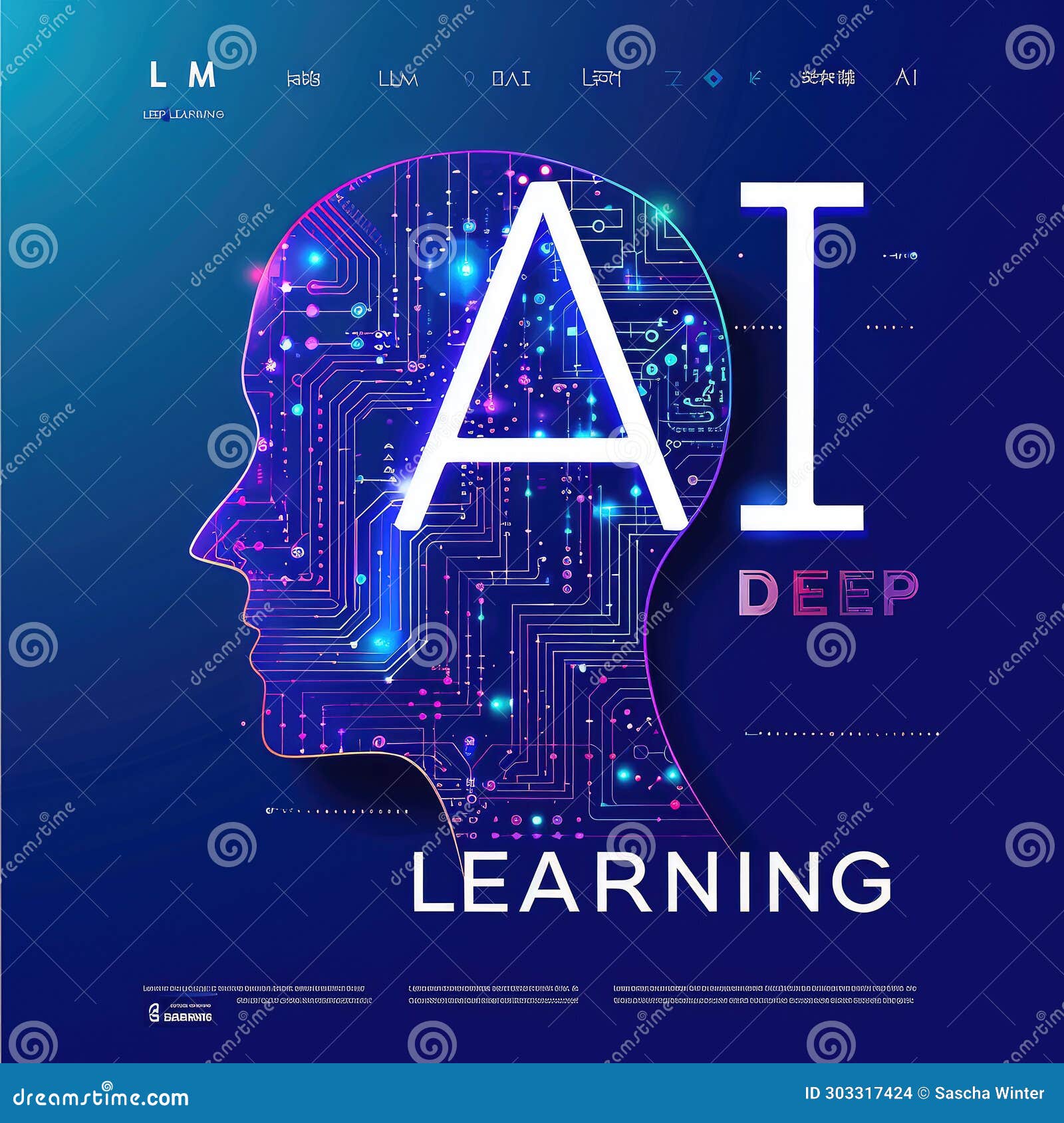 Algorithmic Symphony: AI, LLM, And Deep Learning In Concert Stock Image ... Algorithmic Symphony: AI, LLM, And Deep Learning In Concert Stock Image ...