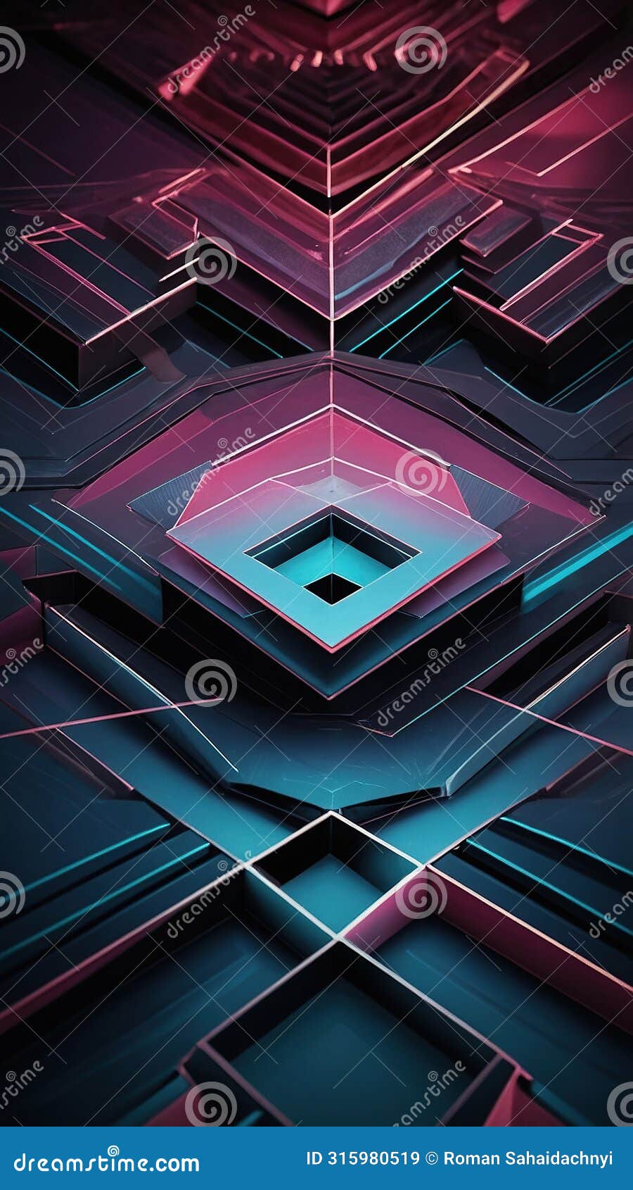 Abstract Background on the Theme of Technology and Innovation. Stock ...