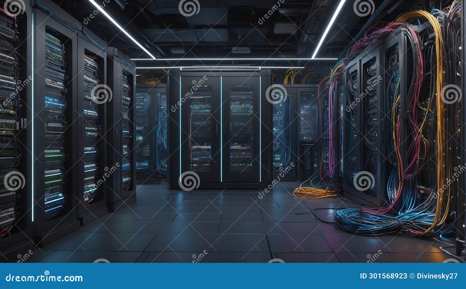 Electronic Cortex: a Visual Tapestry of AI Integration. AI Generate ...