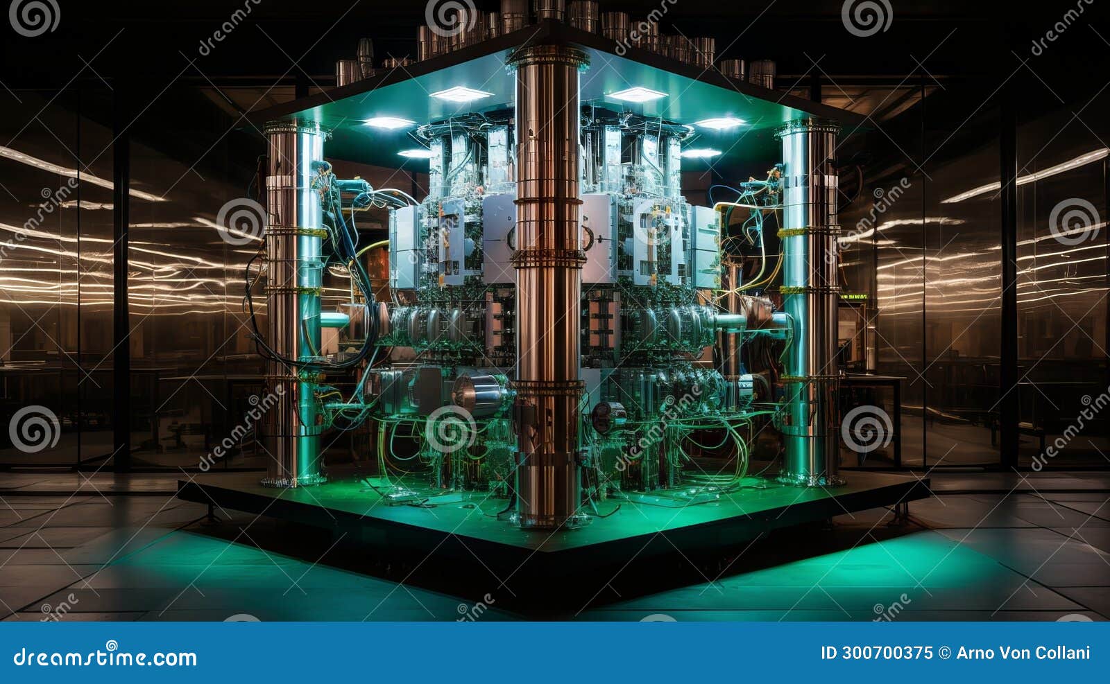 Quantum Innovation: Cutting-Edge Quantum Computer Unleashes Computational Power in Lab Stock ...