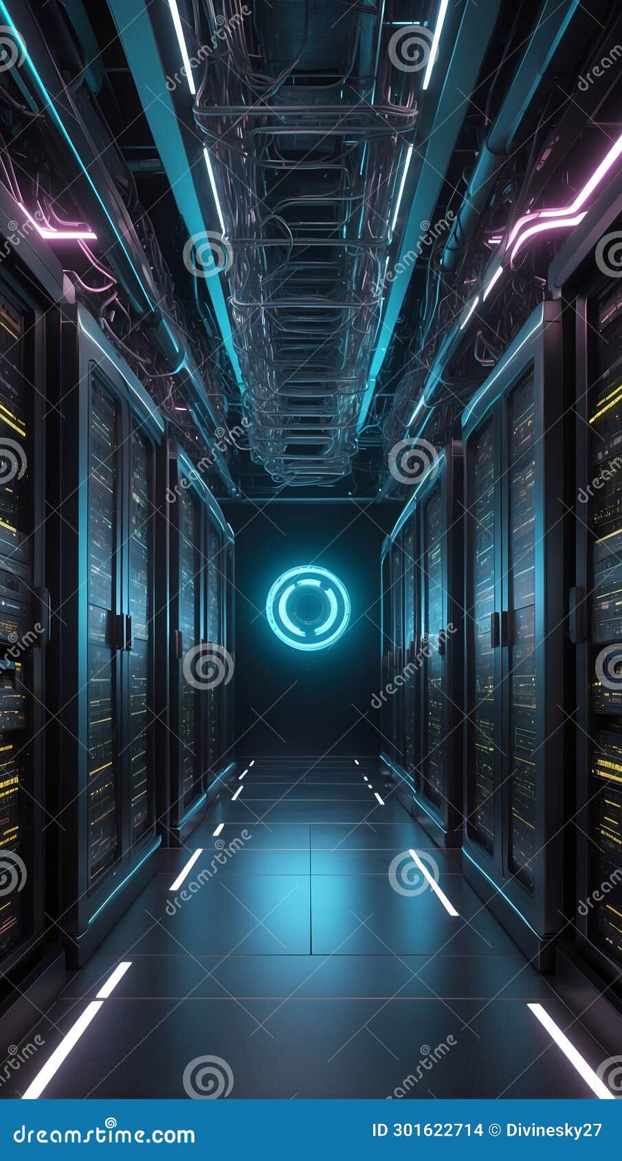 Data Horizon: Exploring Endless Technological Frontiers. AI Generate ...