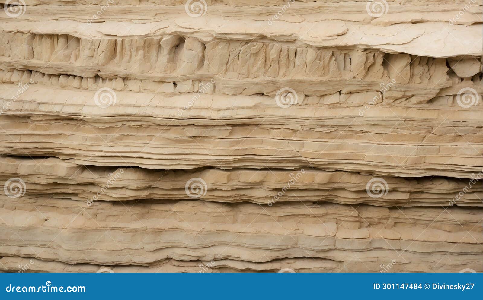 Sedimentary Symphony: Limestone Layered Textures. AI Generate Royalty ...