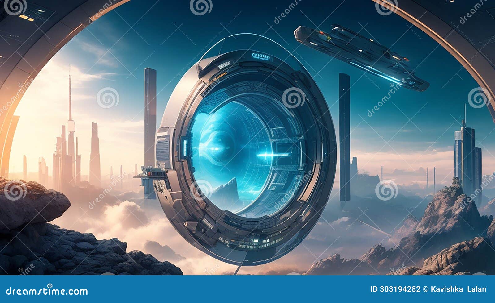 Future Visionaries stock illustration. Illustration of advancement - 303194282