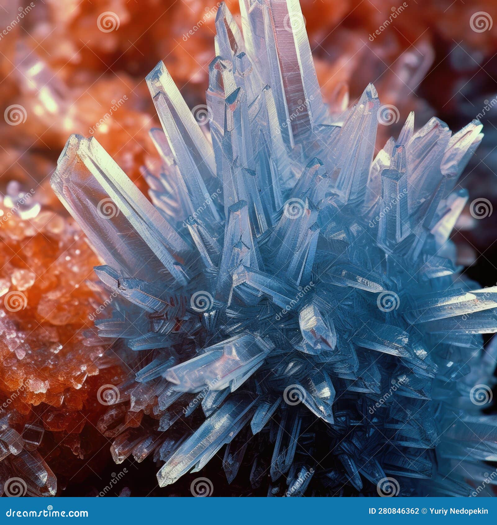 Crystalline Formations Patterns and Delicate Structures. Generative AI ...