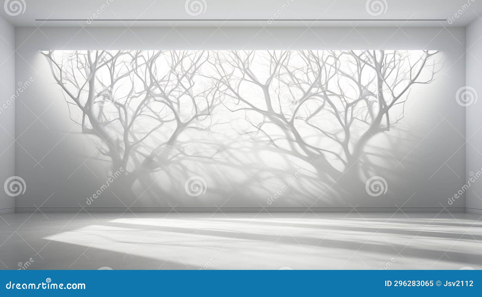 Light Shining from Tree Branches in the Style of Ambient Occlusion ...