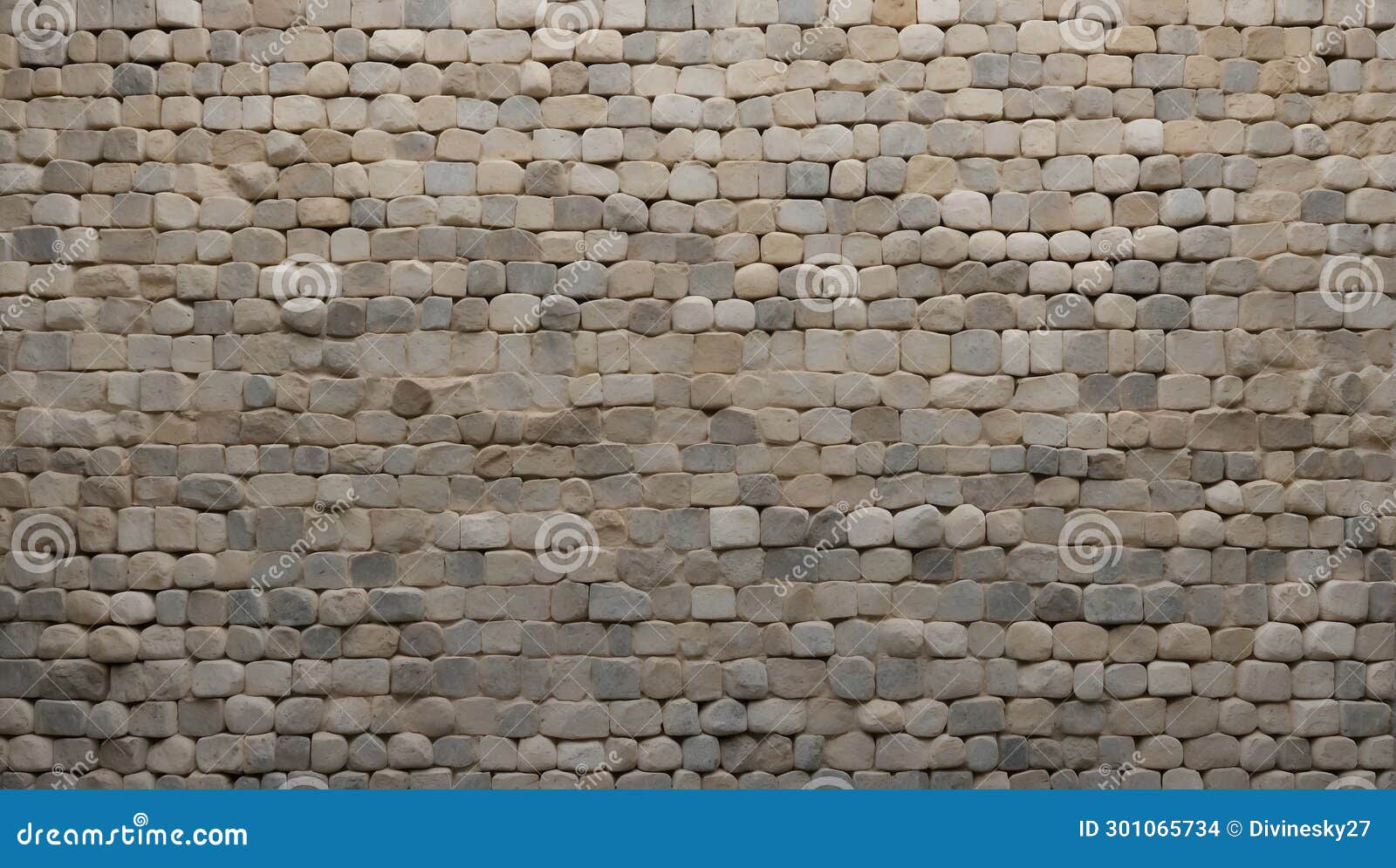 Natural Harmony: Limestone Cobblestone Palette. AI Generate Stock ...