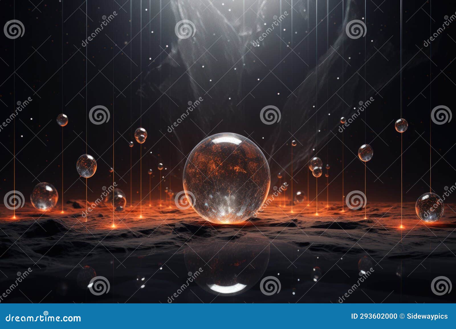 Arcane Crystal Orbs, Containing Trapped Magical Entities with Untold ...