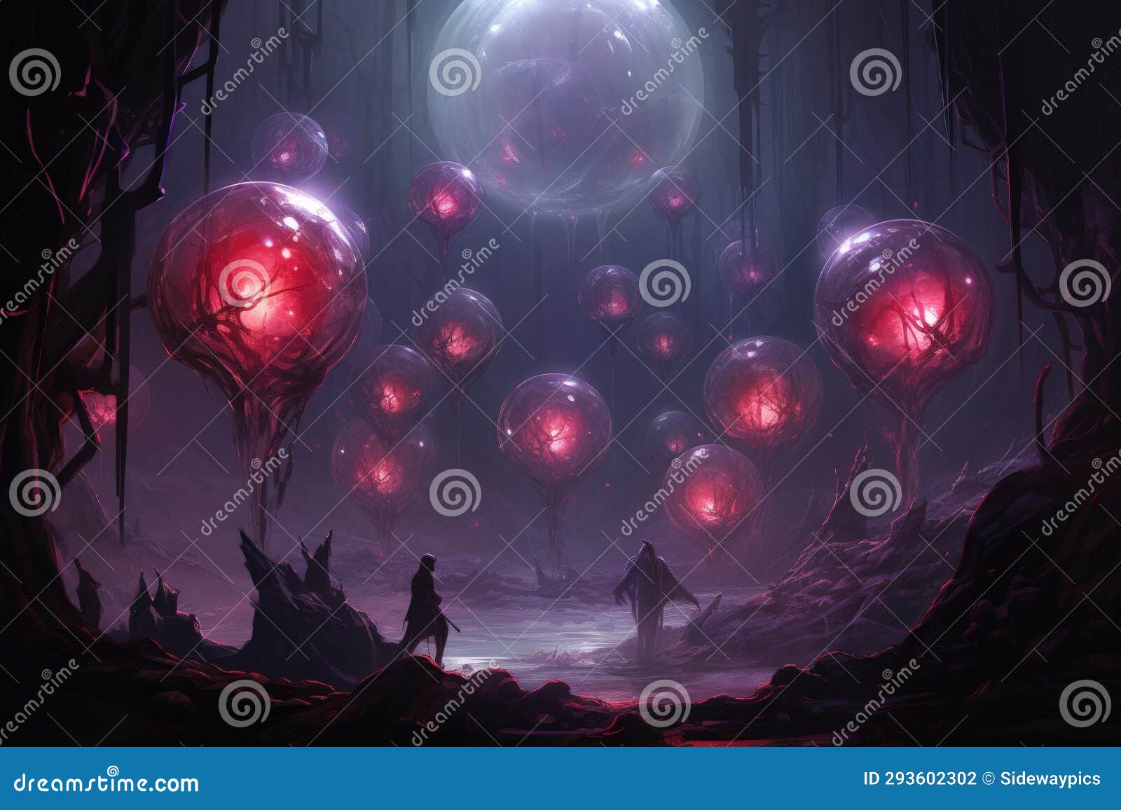 Arcane Crystal Orbs, Containing Trapped Magical Entities with Untold ...