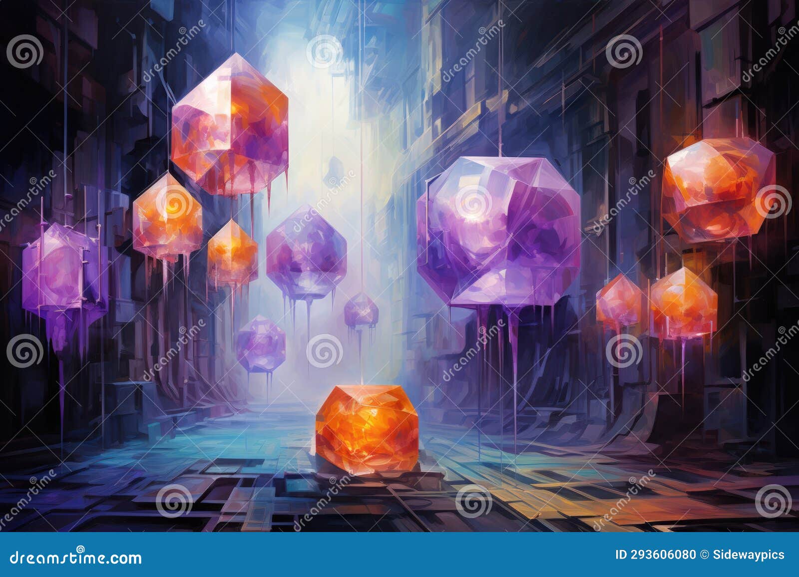 Arcane Crystal Orbs, Containing Trapped Magical Entities with Untold ...