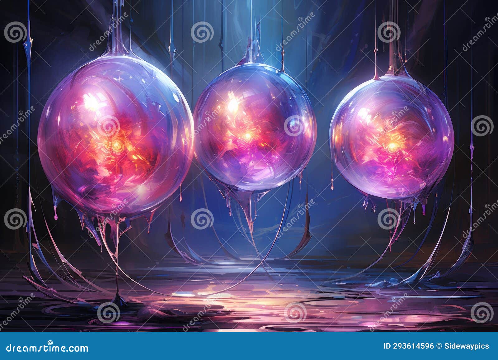 Arcane Crystal With Futuristic Rune Circuits Royalty-Free Stock ...