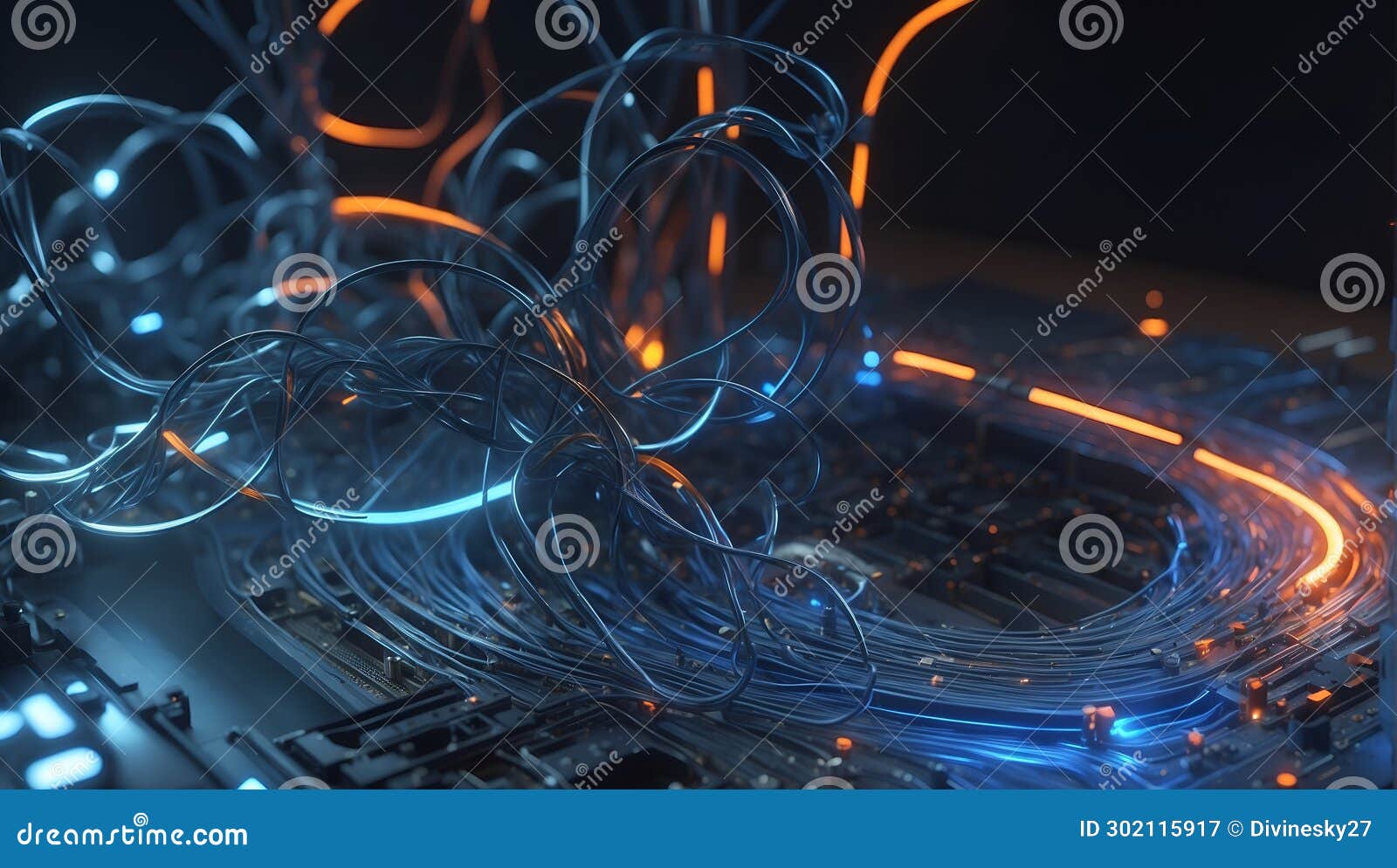 Holonomic Quantum Circuit: The Dance Of Electron Spins. AI Generate ...