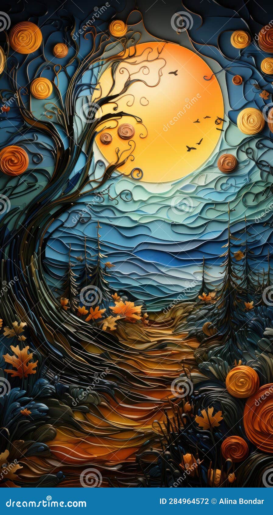 Immerse Yourself in a Visual Masterpiece Where a 3D Layered Alcohol Ink ...