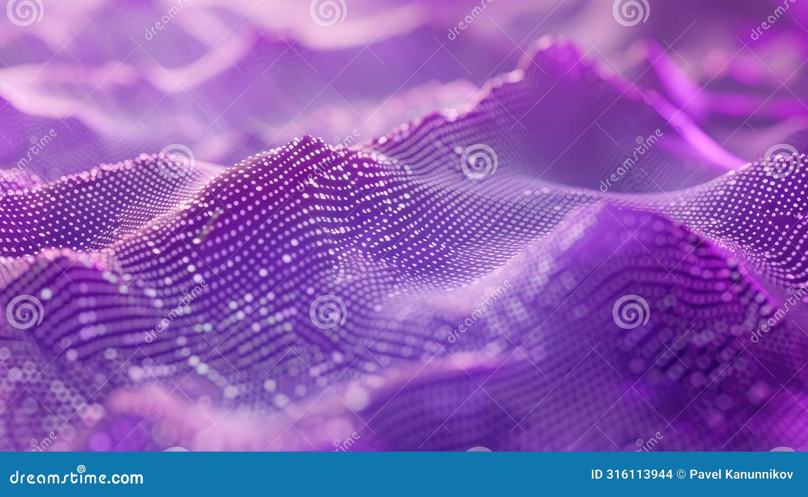 Immerse Yourself In The World Of Digital Waveforms! Background Purple ...