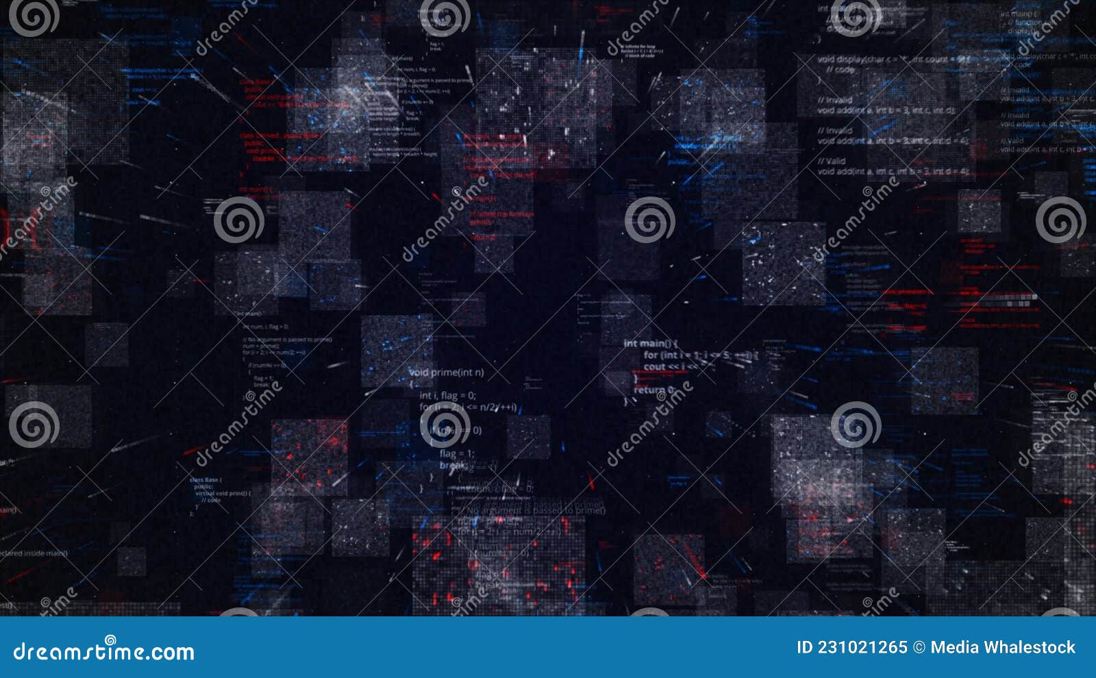Immersion In Program Codes Animation 3d Immersion In Many Variations