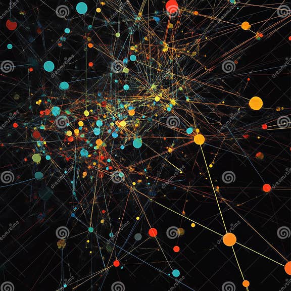 Immersive Big Data Network Visualization with Colorful Nodes and Connections in Digital Space ...