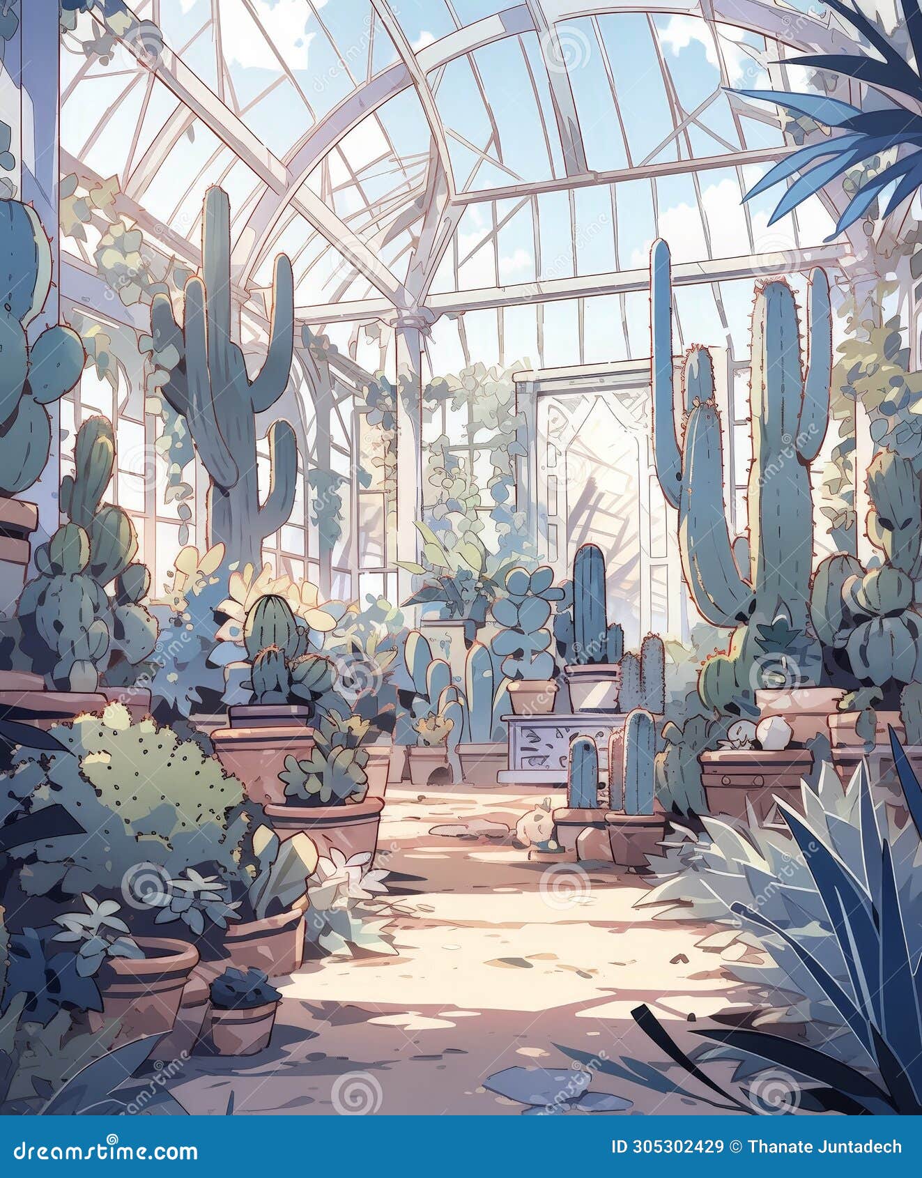 Immersive Cartoon Ecosystem: Explore the Quirkiness of a Wasteland Area ...