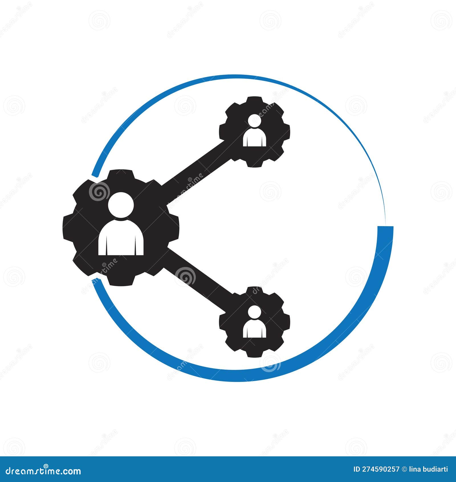 Immersive icon vector stock vector. Illustration of collaboration ...