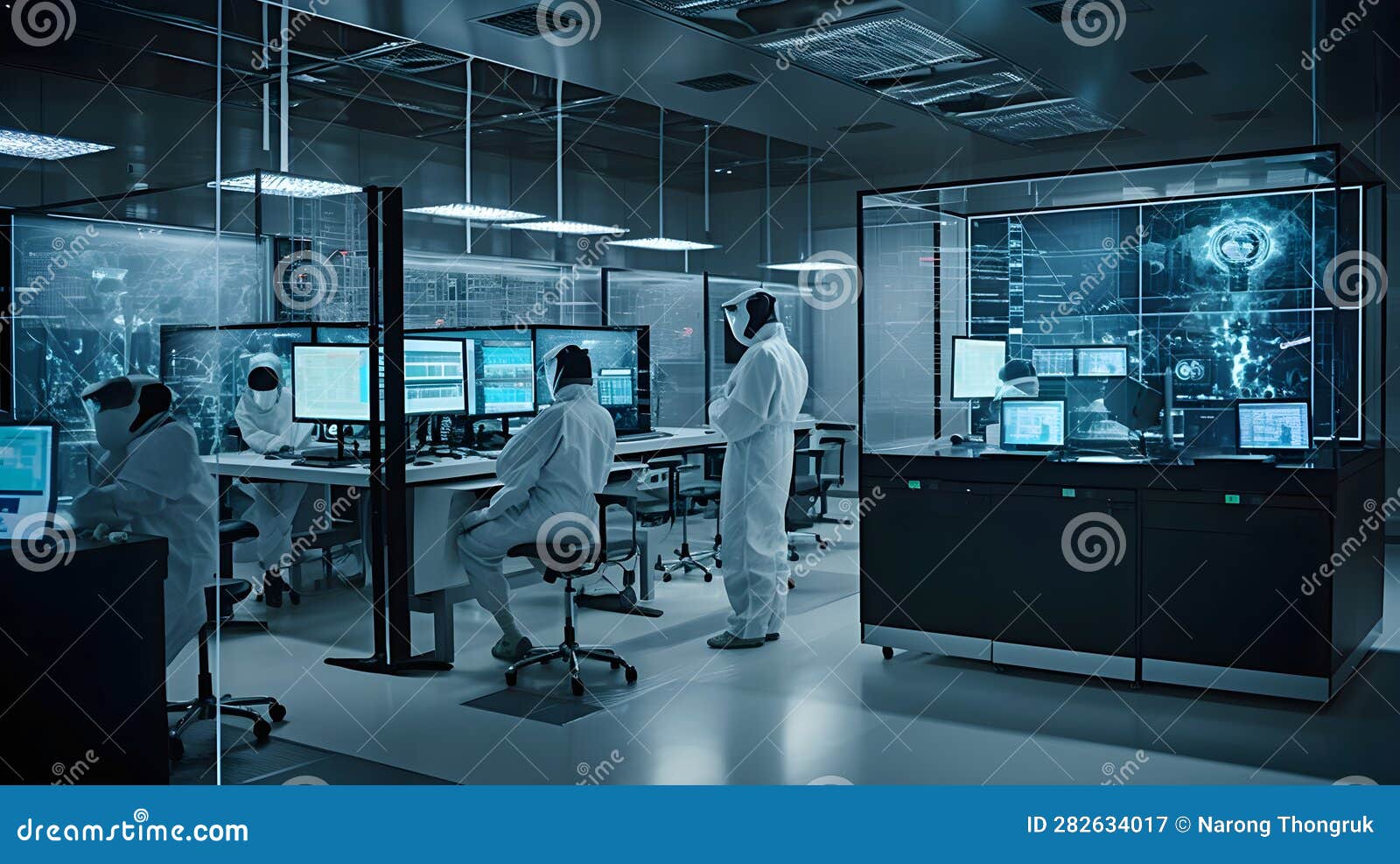 Immersive Laboratory Research Scene: Scientists, Technology, and ...