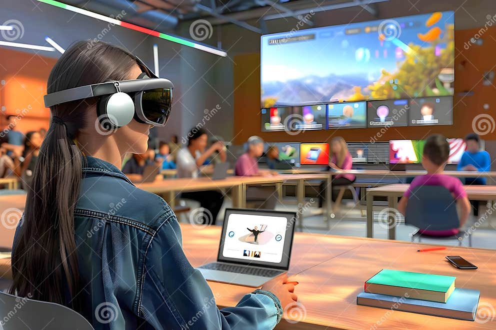 Immersive Learning, Student Experiences Virtual Reality Education with ...