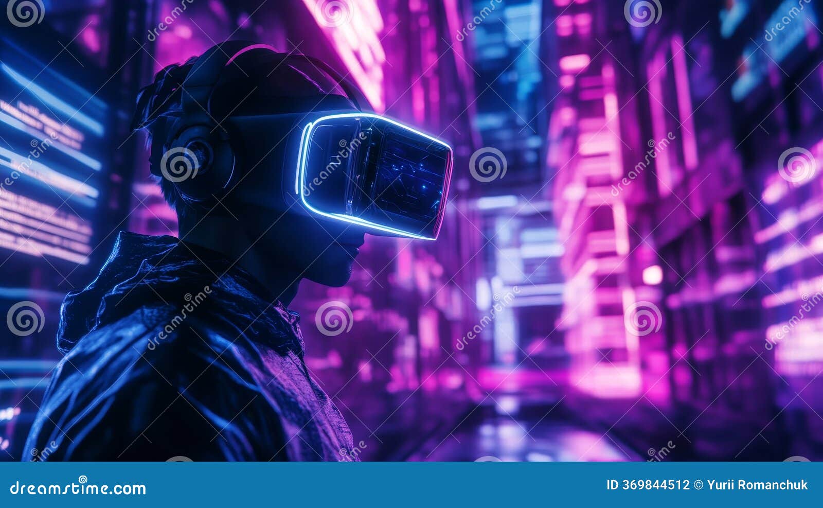 Immersive Metaverse Experience A Realistic 3d Cyberpunk Gaming ...