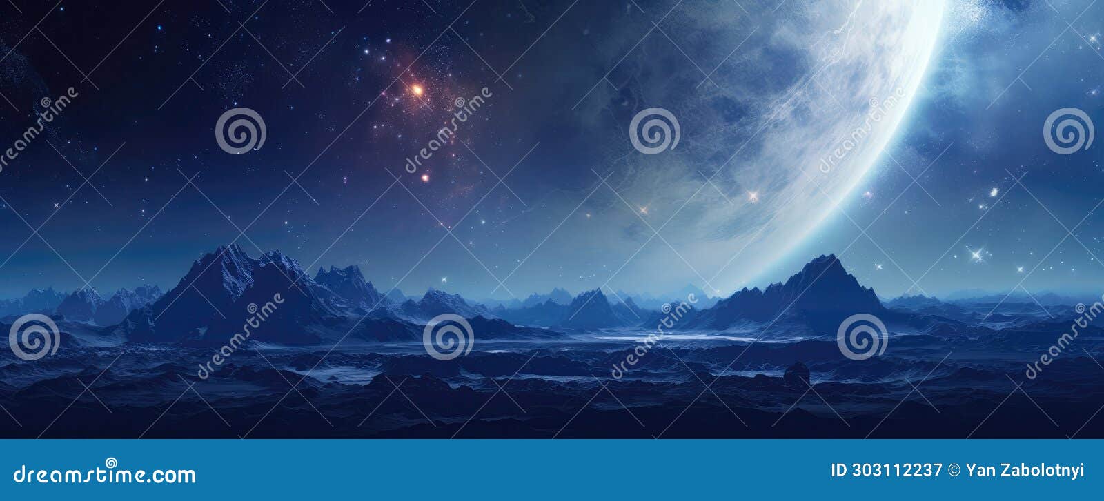Immersive Space Background with Nebula, Starry Sky, and Environment Map ...