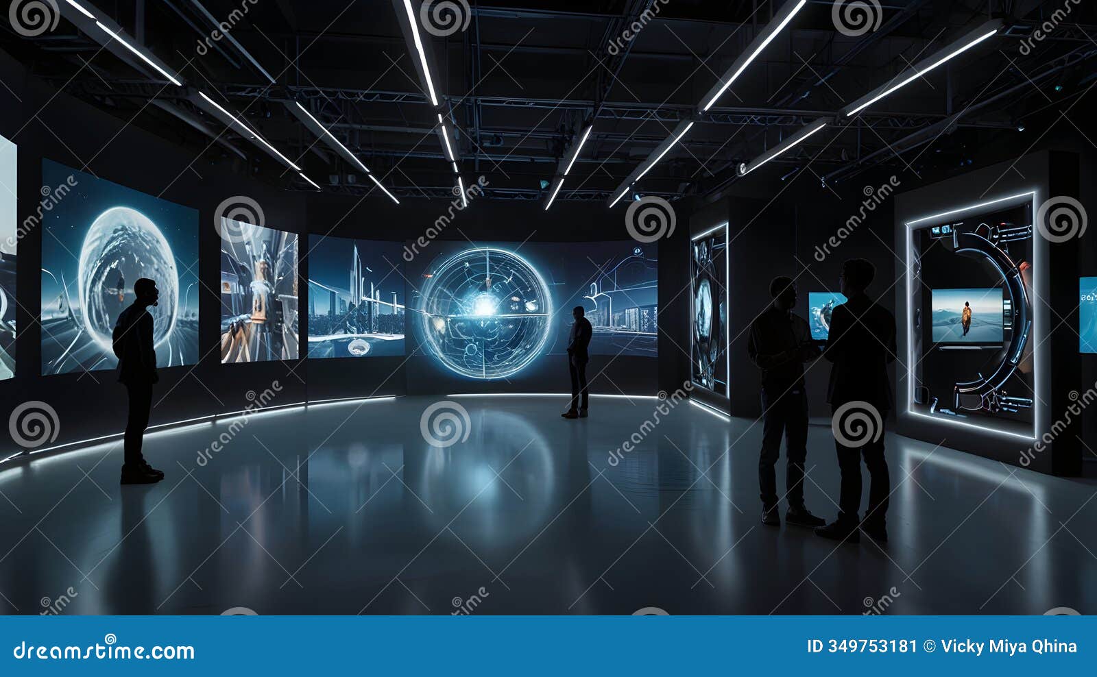 Immersive Technology Showcase: Futuristic Interactive Screens ...