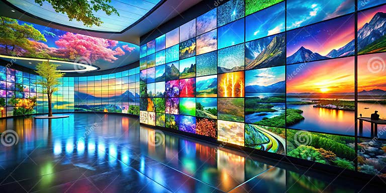 Immersive Video Wall Installation: a Stunning Display of Dynamic ...