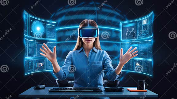Immersive Virtual Reality Experience, Connecting Users with Digital ...